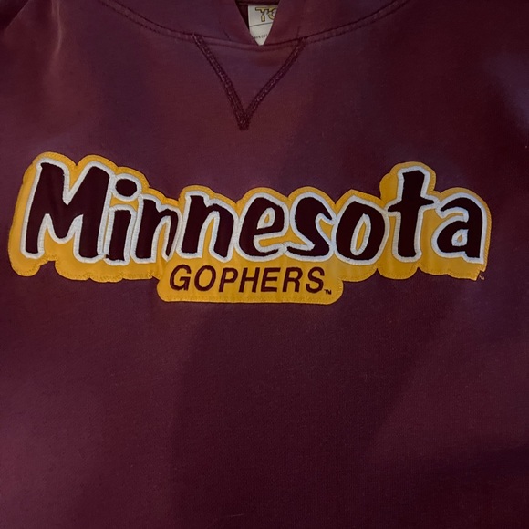Shirts | Vintage Tcx Apparel Purple Minnesota Gophers Hoodie | Poshmark